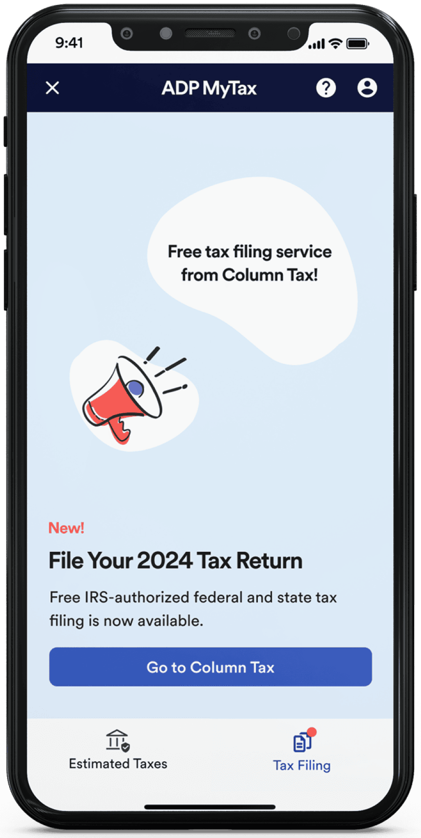 ADP MyTax - Free Tax Filing for Federal and State Returns